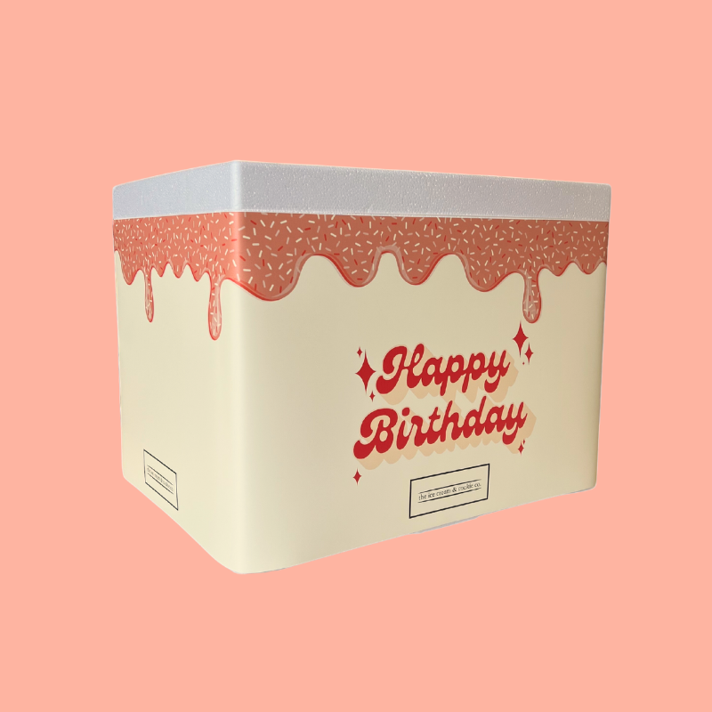 Party Pack Box - Happy Birthday – The Ice Cream & Cookie Co.